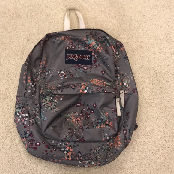 Jansport | Bags | Jansport Floral Backpack | Poshmark